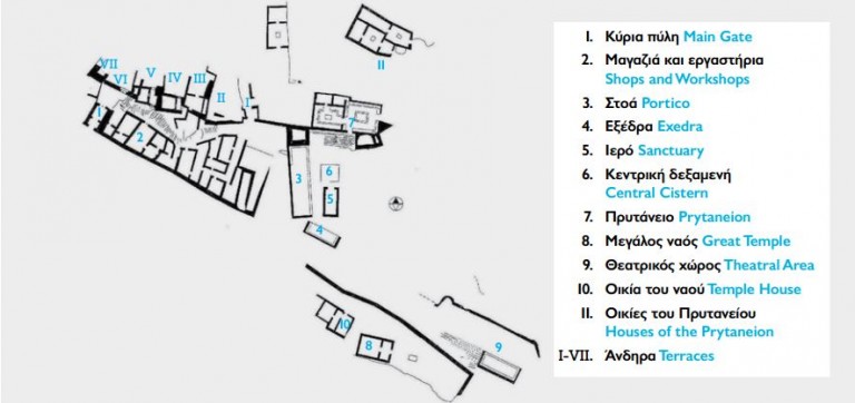 Ancient Lato - one of the strongest ancient cities of Crete