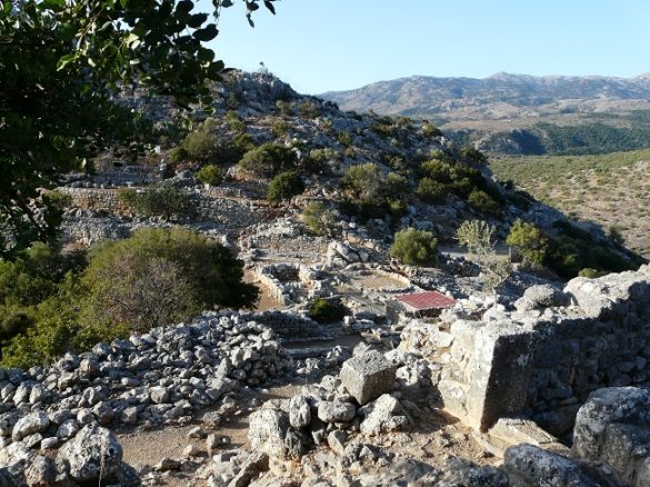 Ancient Lato - one of the strongest ancient cities of Crete